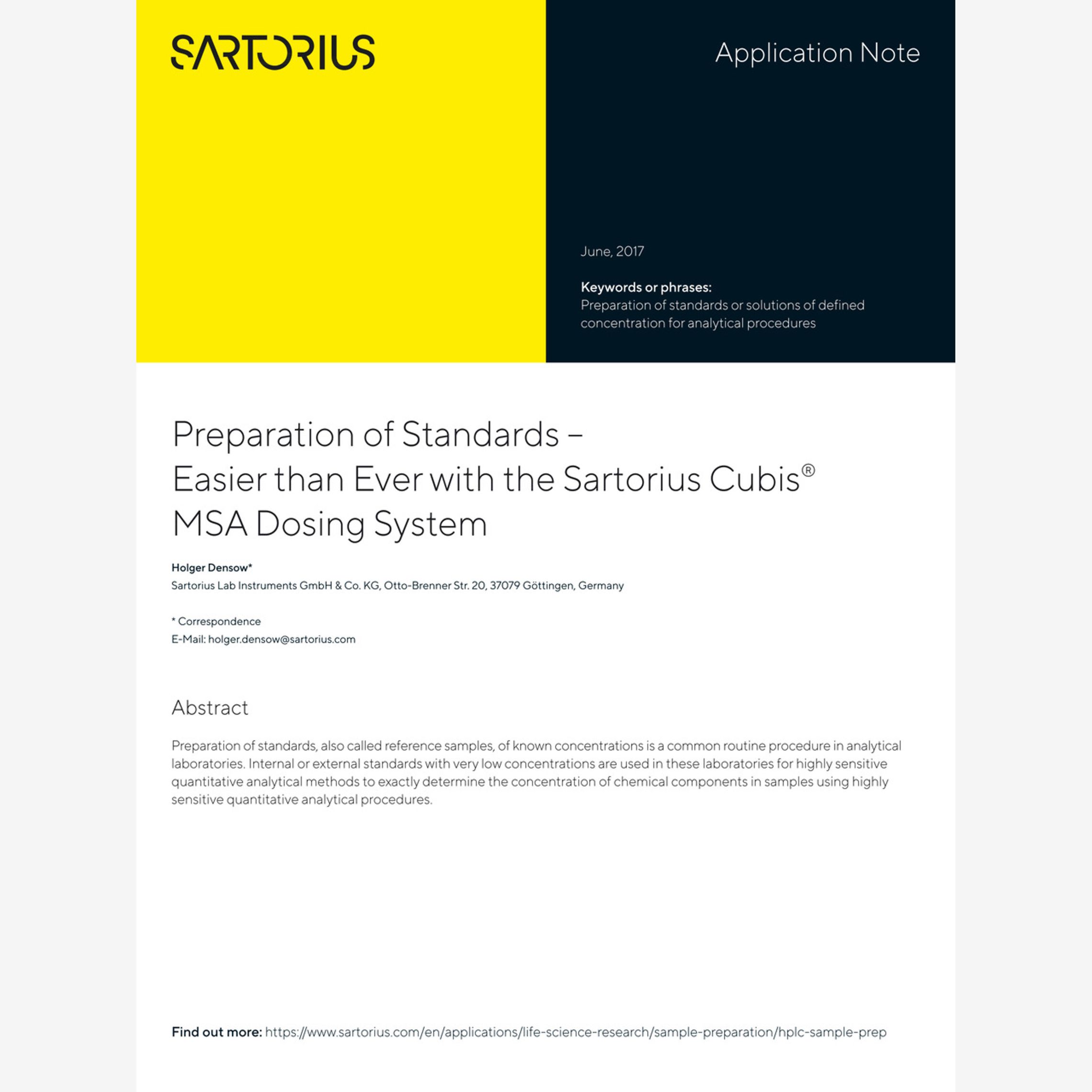 Application Note Improved Preparation Of HPLC Standards Thank You application-note-improved-preparation-of-hplc-standards-thank-you