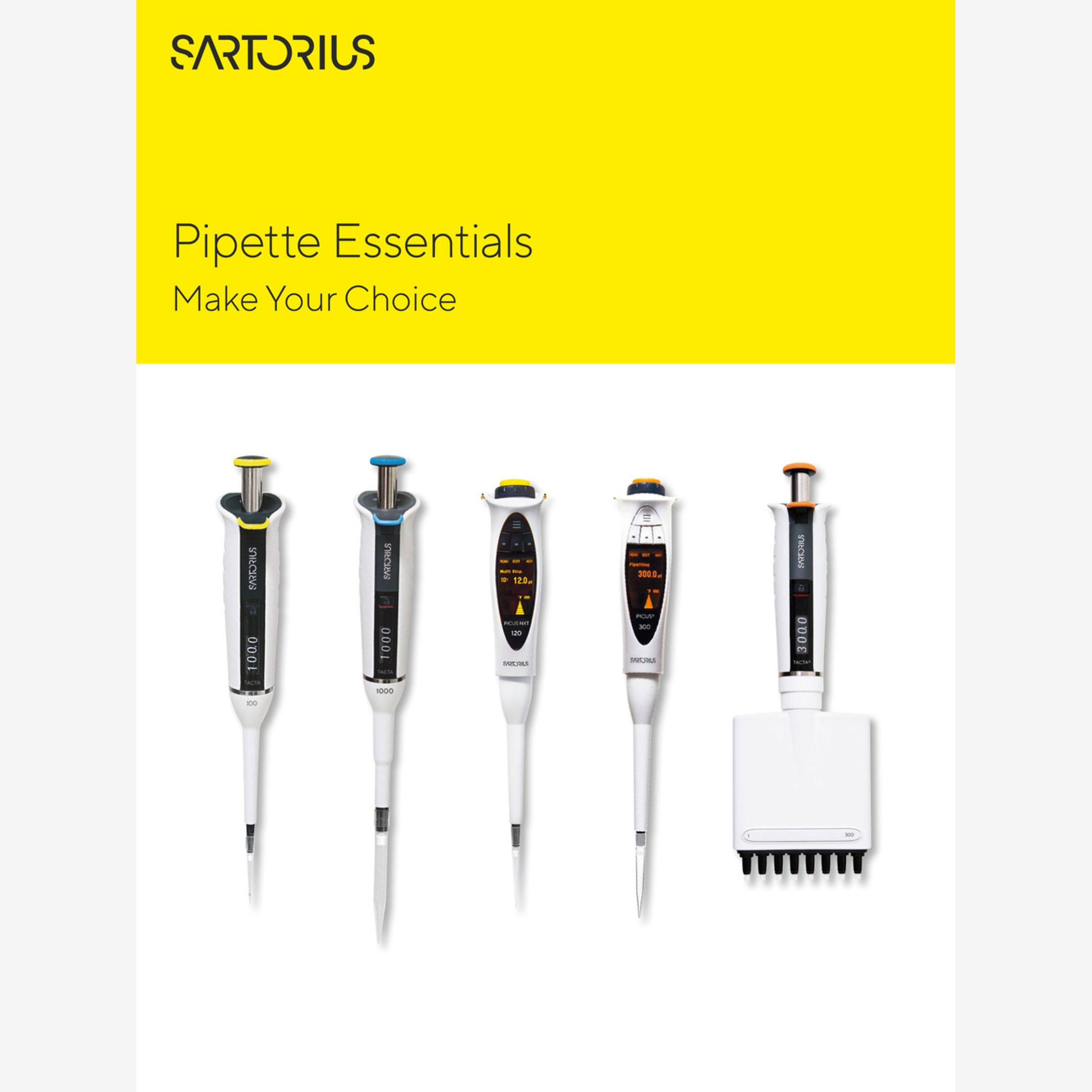 Pipette Essentials Make Your Choice