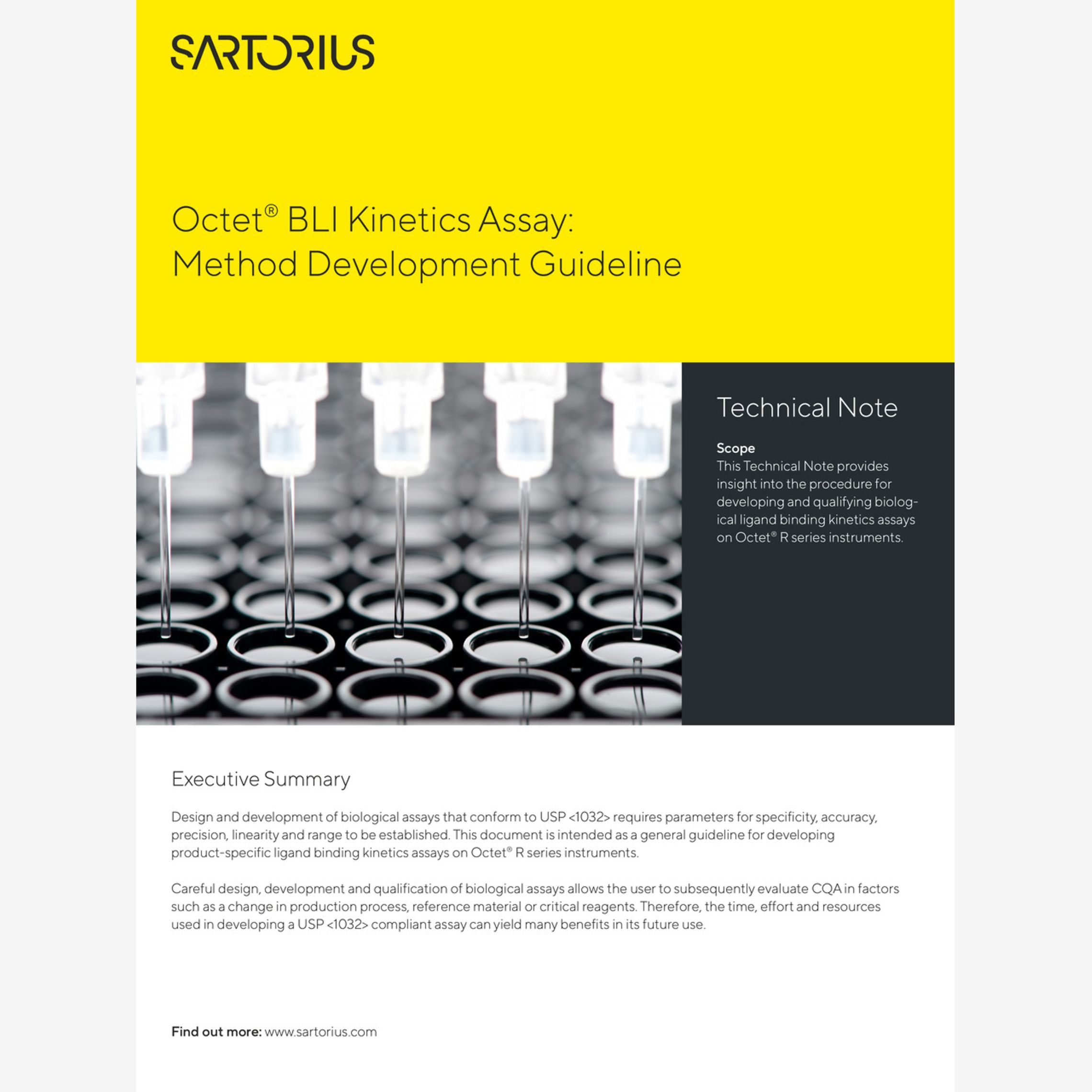 Octet Kinetics Assay Method Development Guideline - Thank You