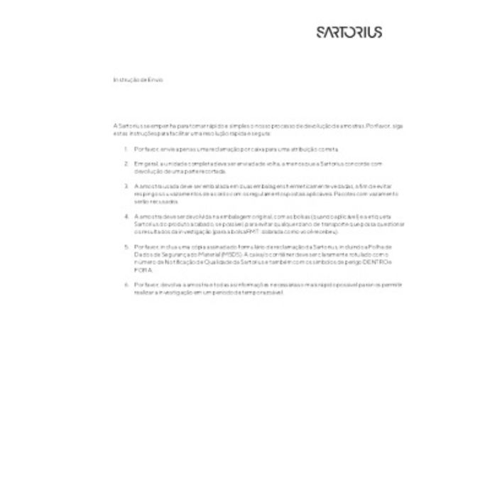 Shipping Instructions