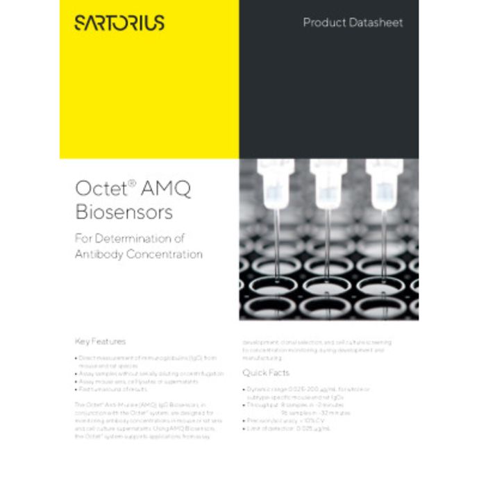 Biosensores Octet® AMQ