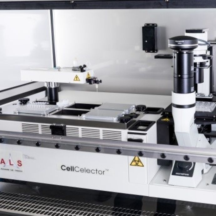 Cell Selection and Retrieval Incubator FlowBox | CellCelector | Sartorius