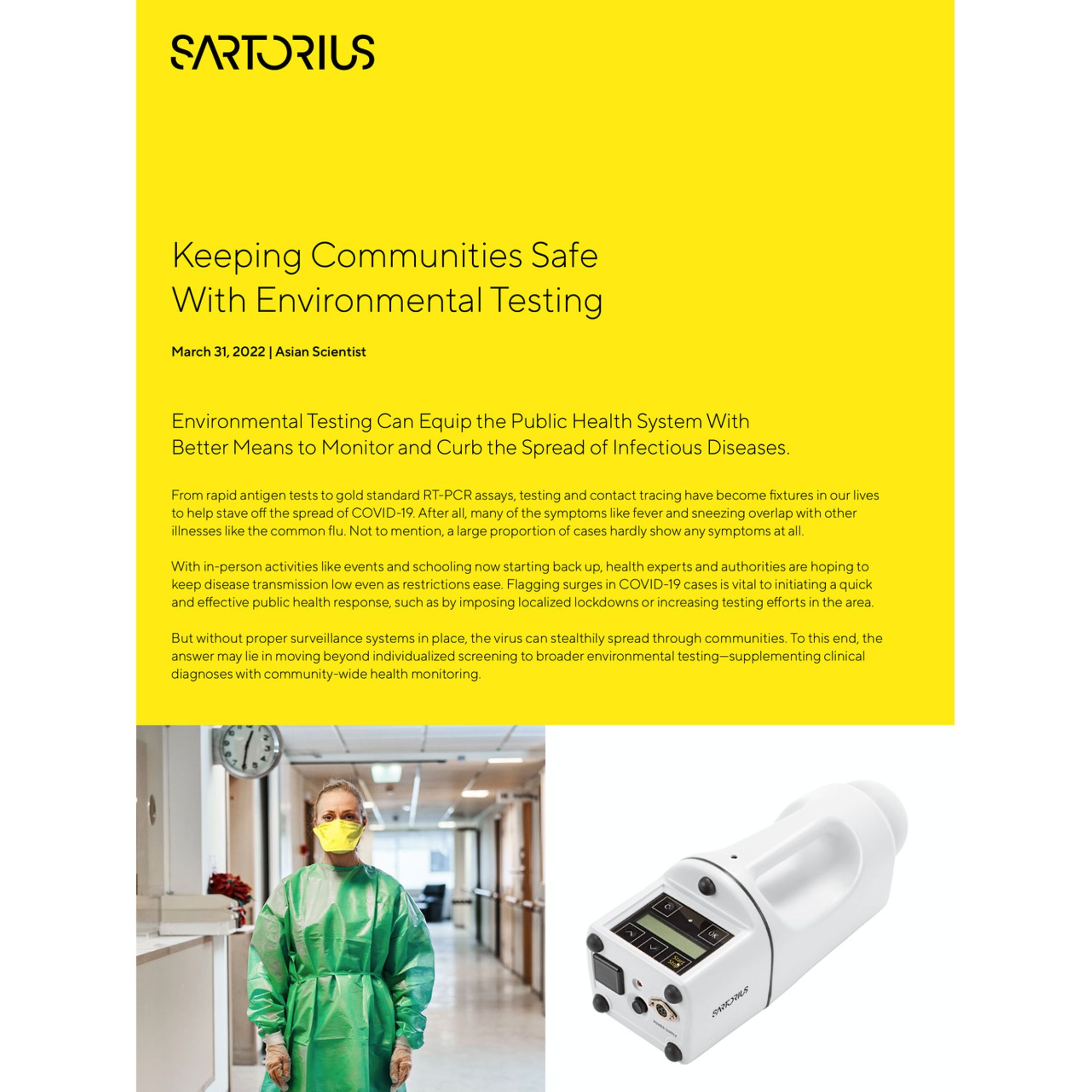 Keeping Communities Safe With Environmental Testing – Interview With ...