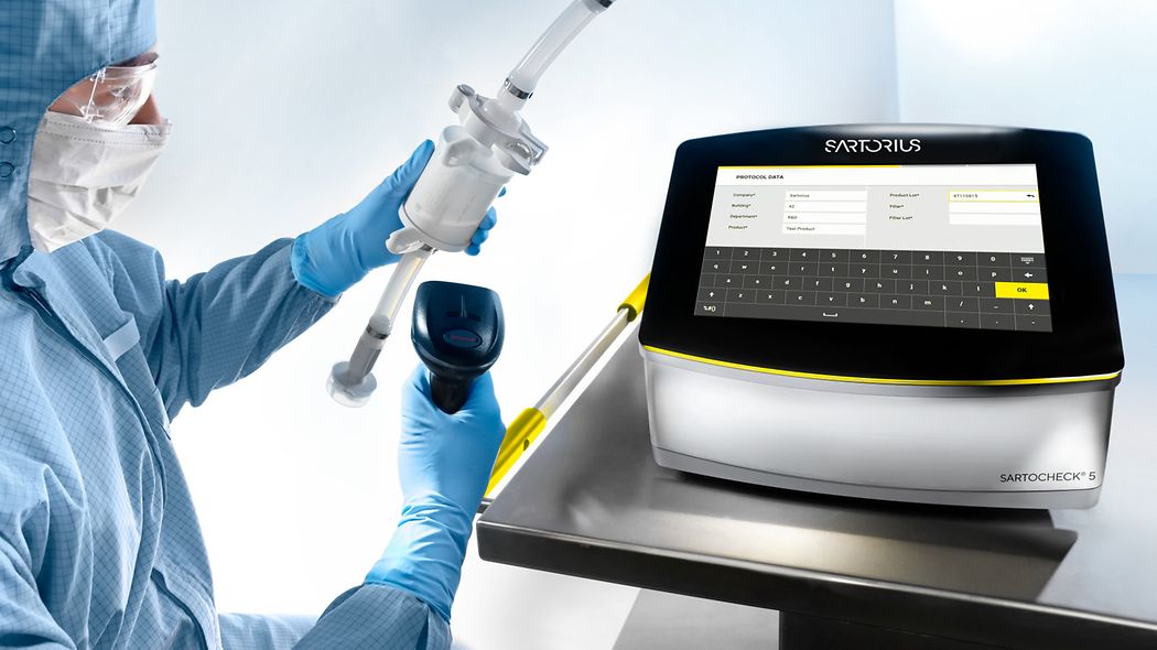 Sartorius Stedim Biotech launches new Sartocheck® 5 Plus Filter Tester