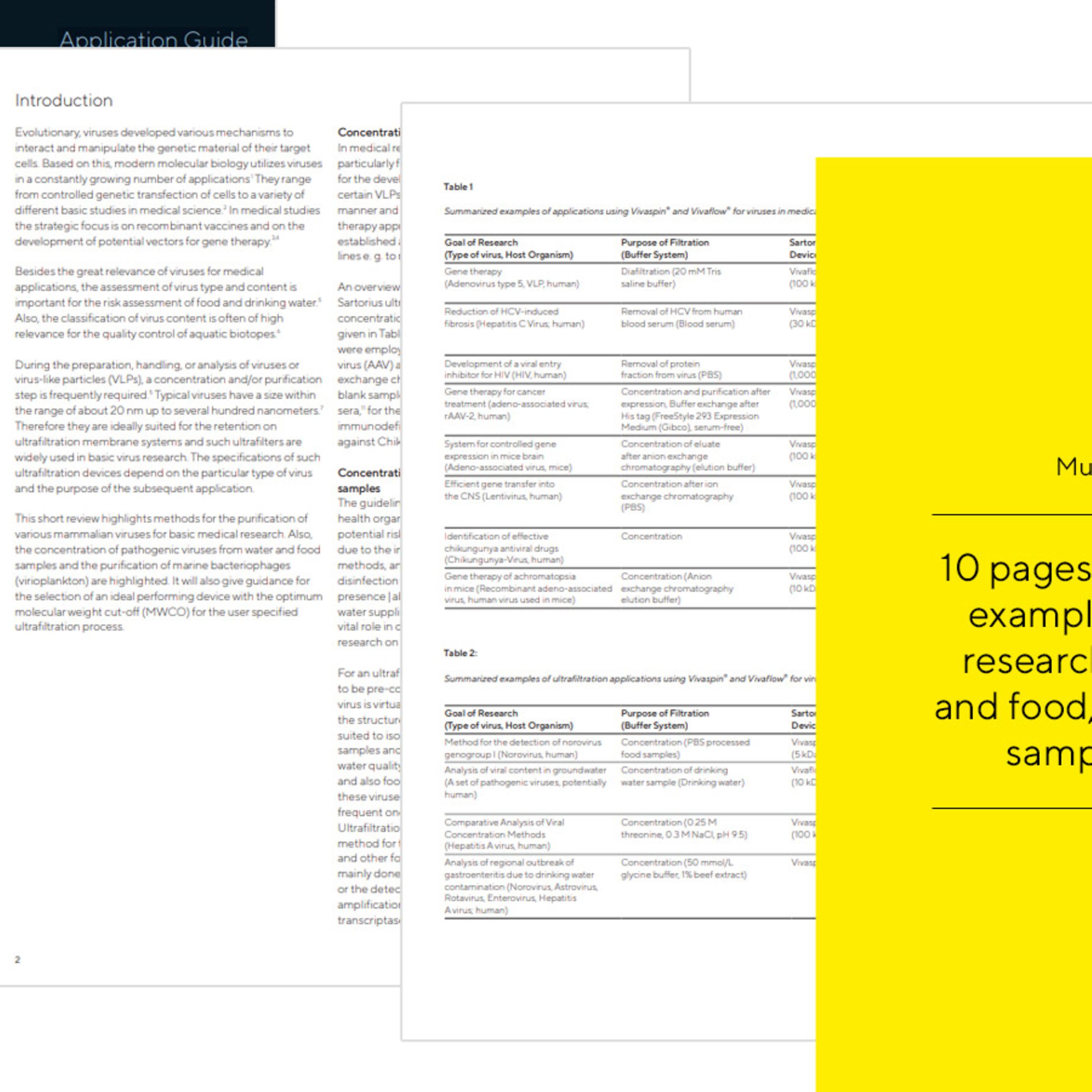 Concentration and Purification of Viruses by Using Ultrafiltration ...