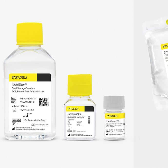 Cell Freezing Media & Cell Cryopreservation Solutions | Sartorius