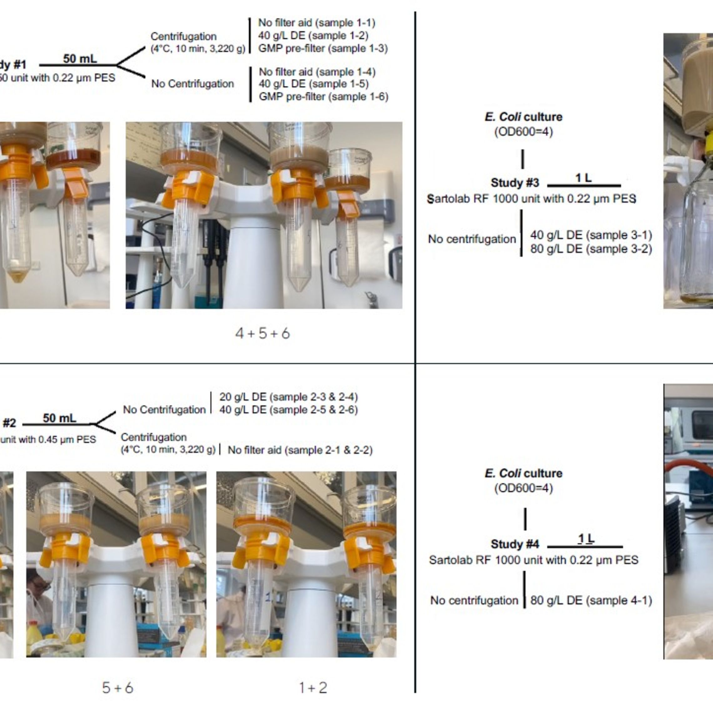 Centrifuge-Free Clarification of Large-Volume Bacterial Cultures Using Sartoclear Dynamics® Lab ...