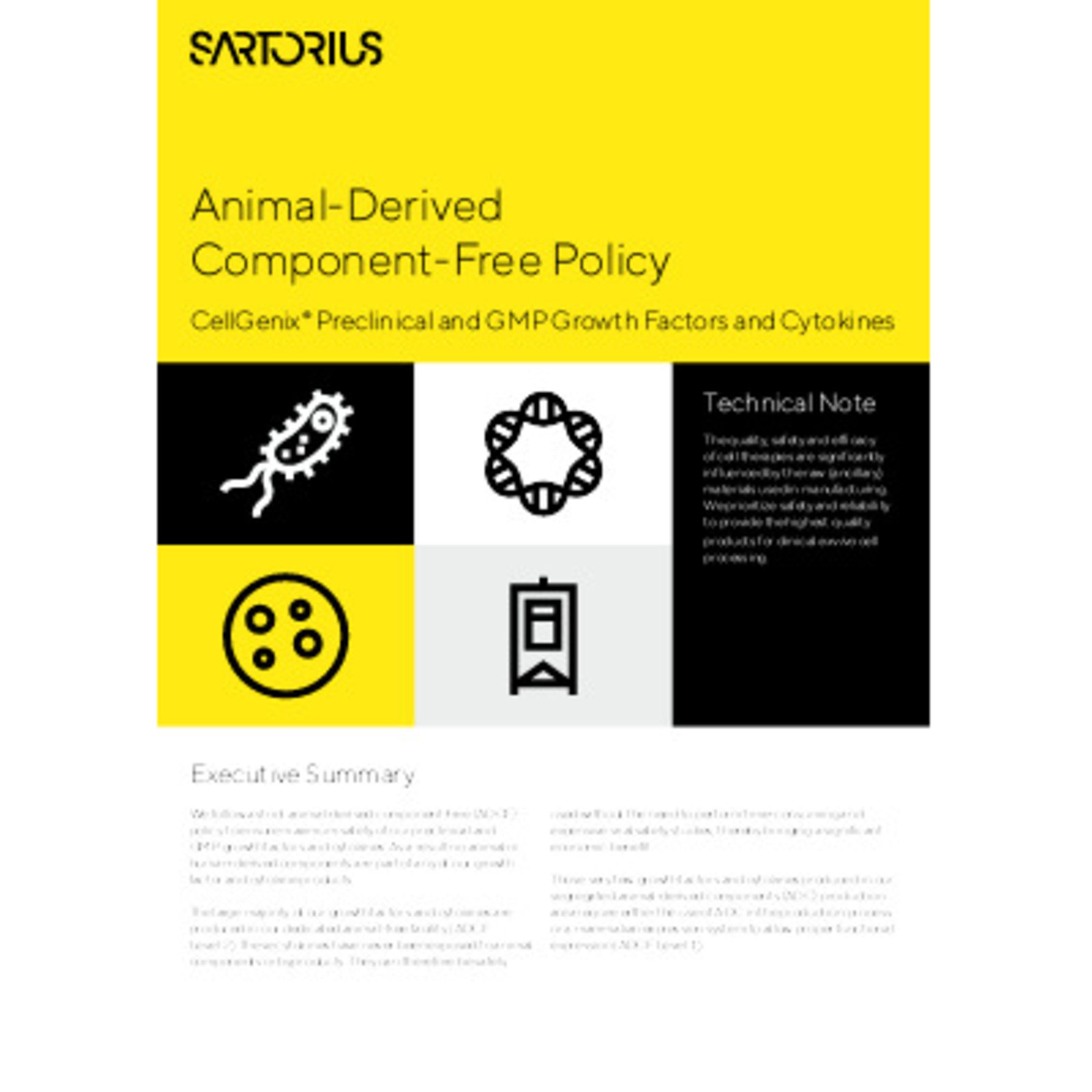 ADCF and Serum-free Policy