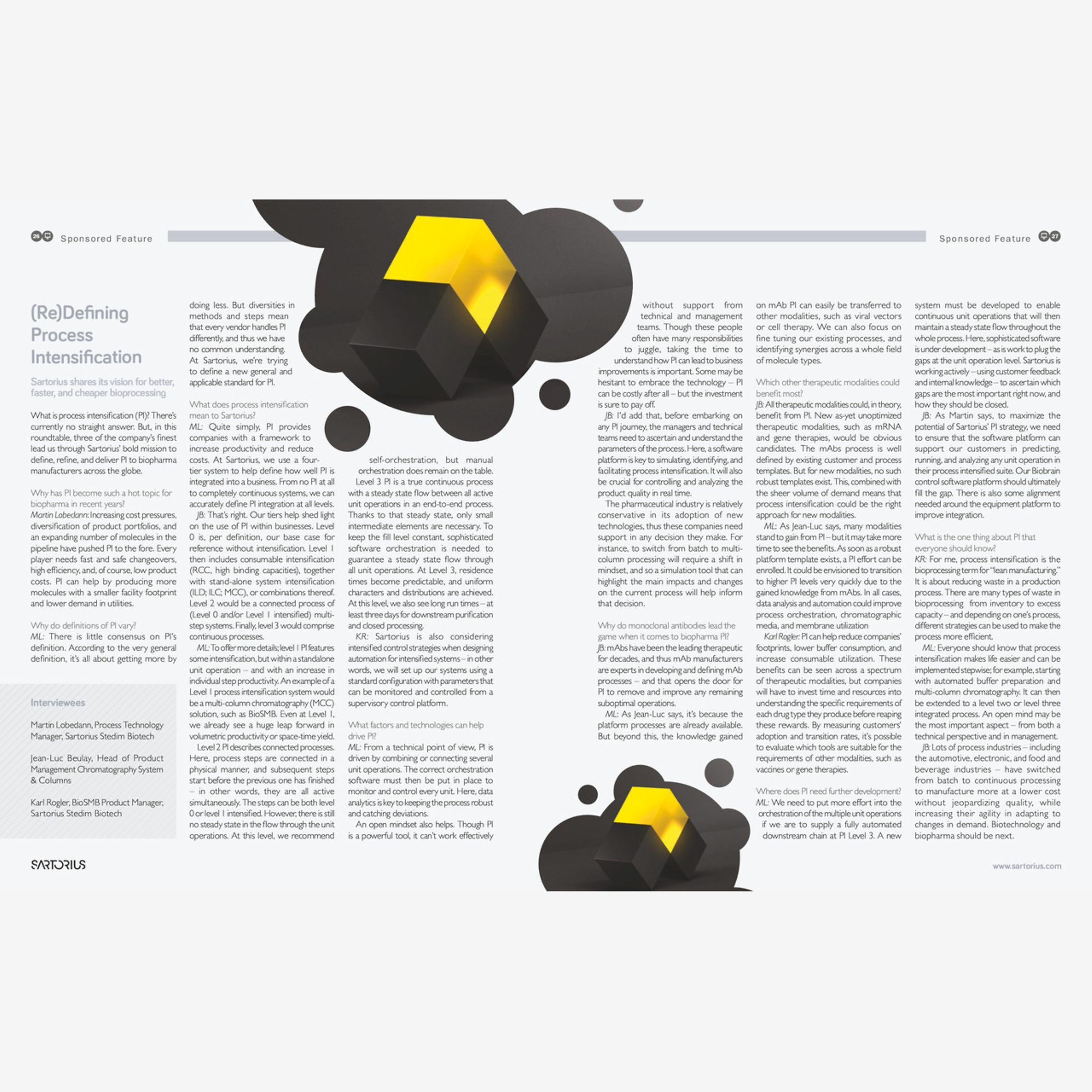 (Re)Defining Process Intensification