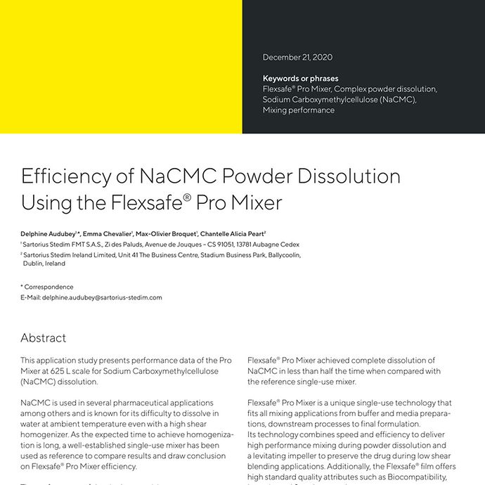 NaCMC Powder Dissolution
