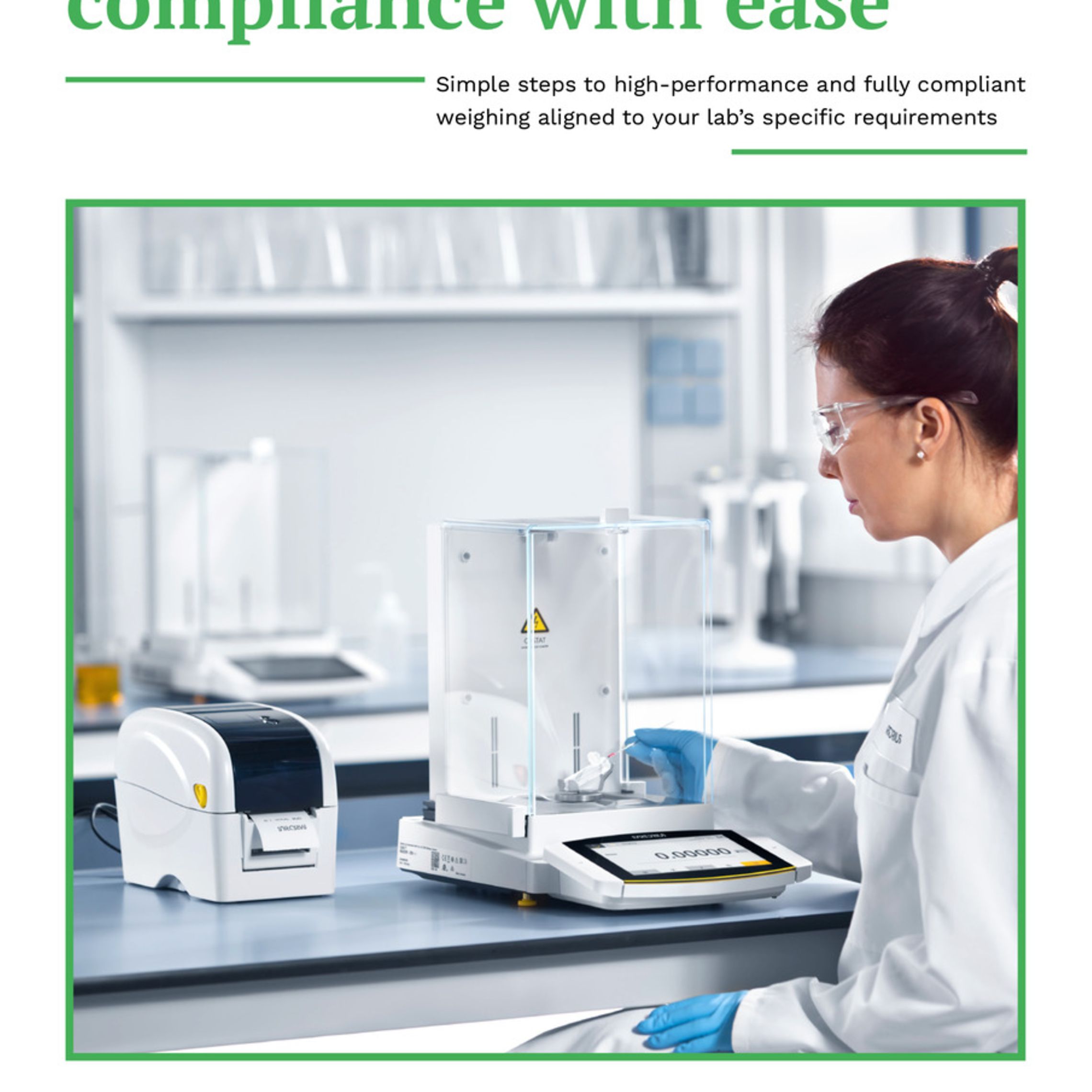 Lab Weighing: Achieve Compliance with Ease Publication | Sartorius