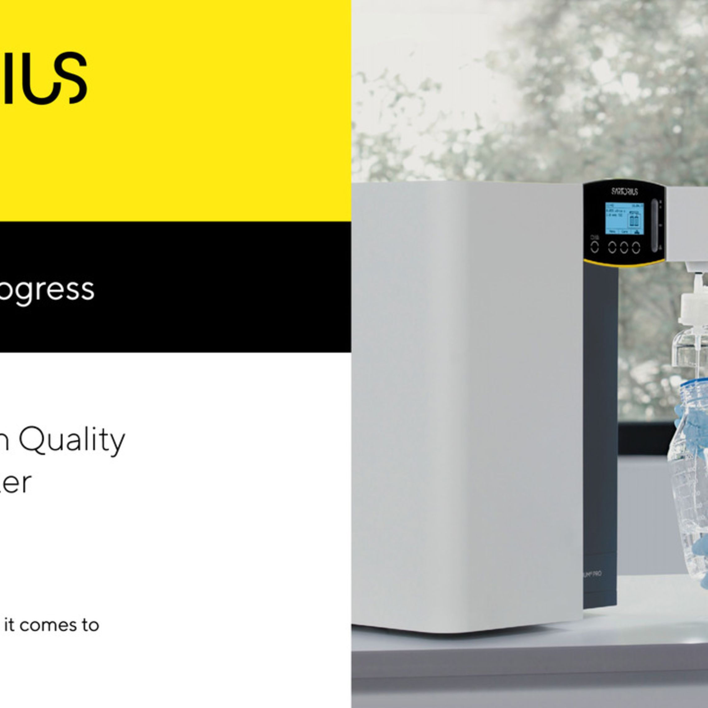 Pure Lab Water Systems | Sartorius