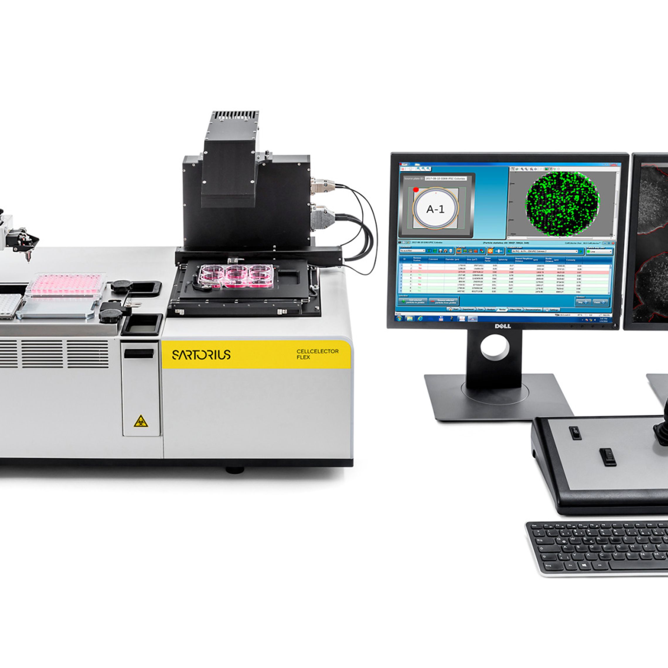 Cell Selection and Retrieval | CellCelector | Sartorius