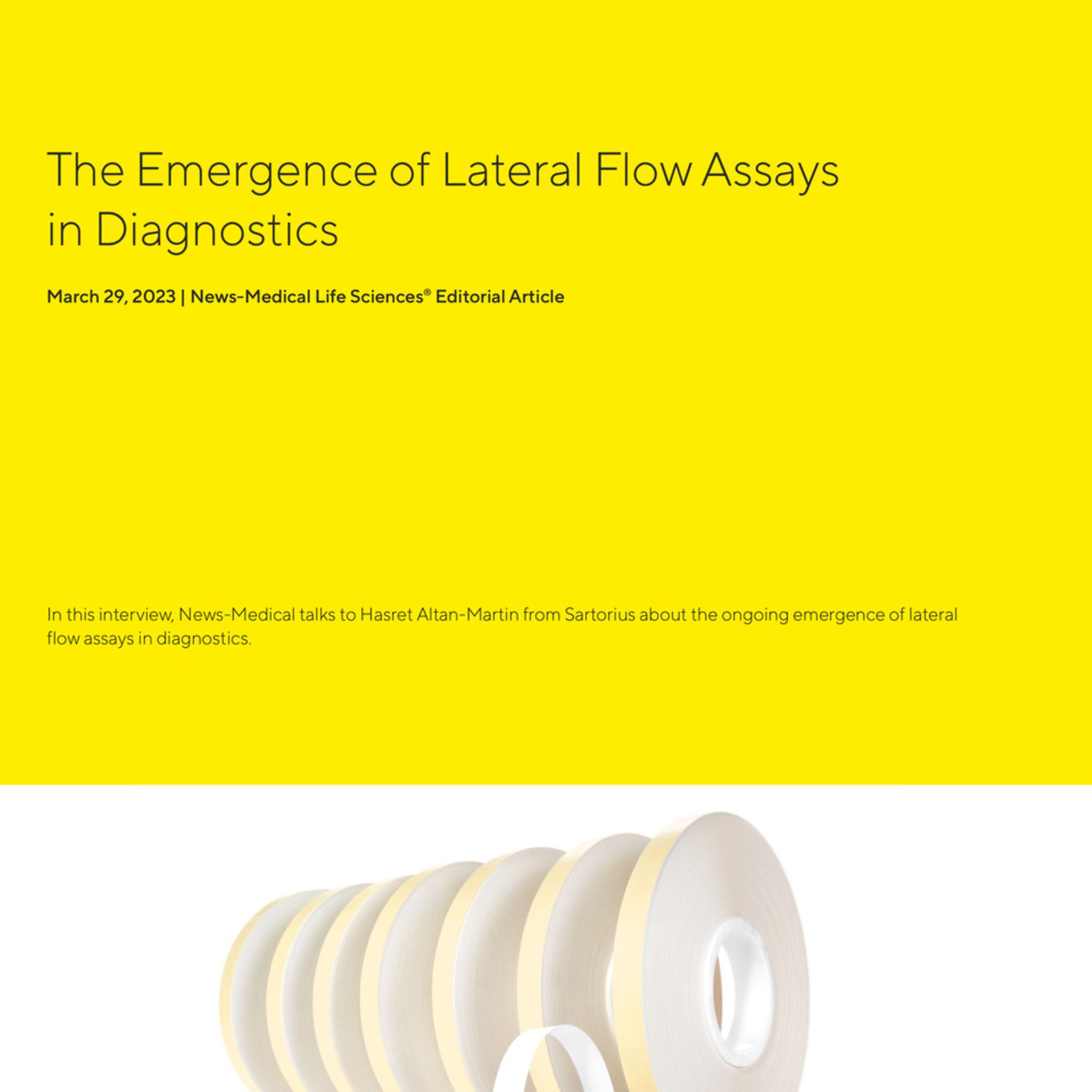 The Emergence of Lateral Flow Assays in Diagnostics - Publication ...