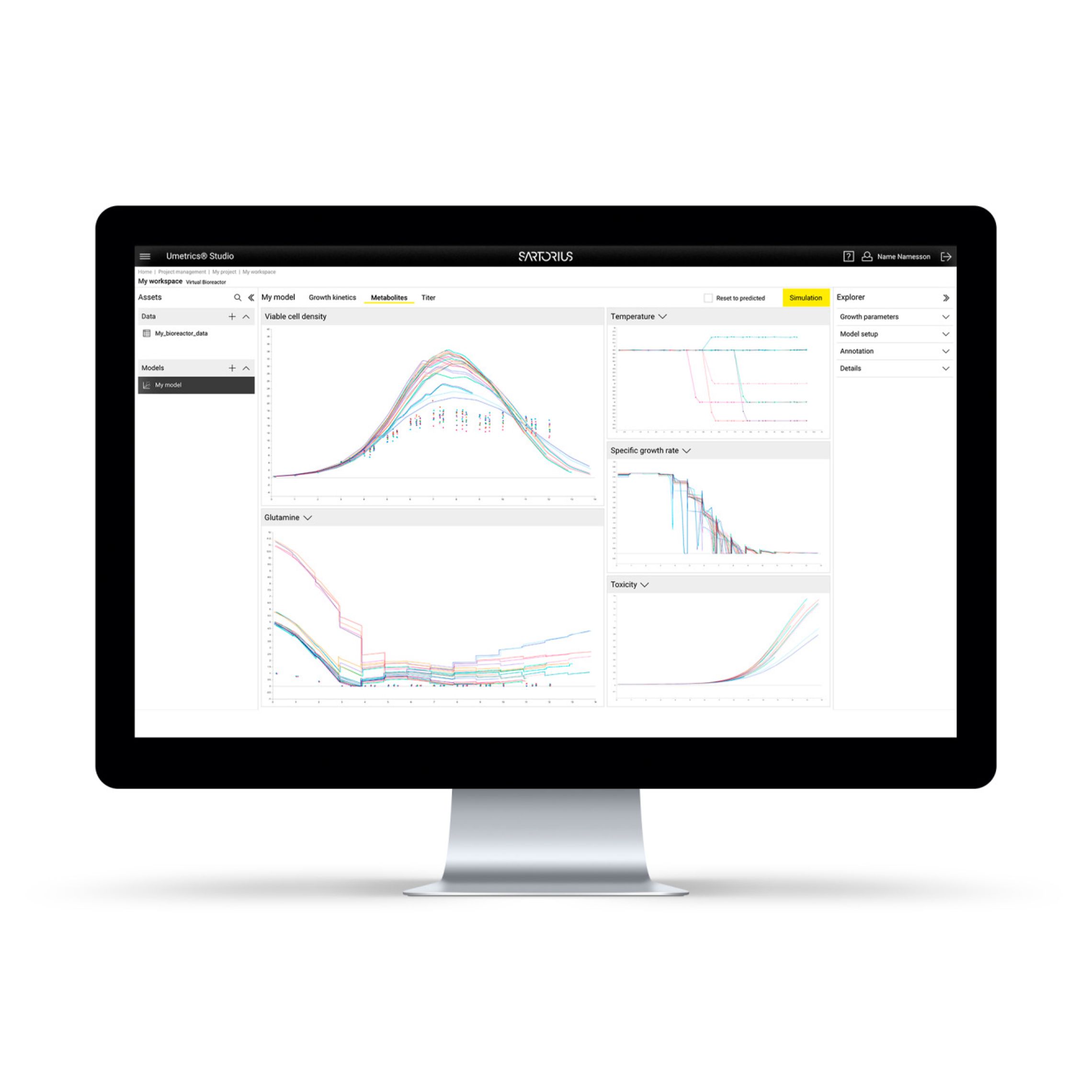 Cell Insights by Umetrics® Studio Virtual Bioreactor for Perfusion ...