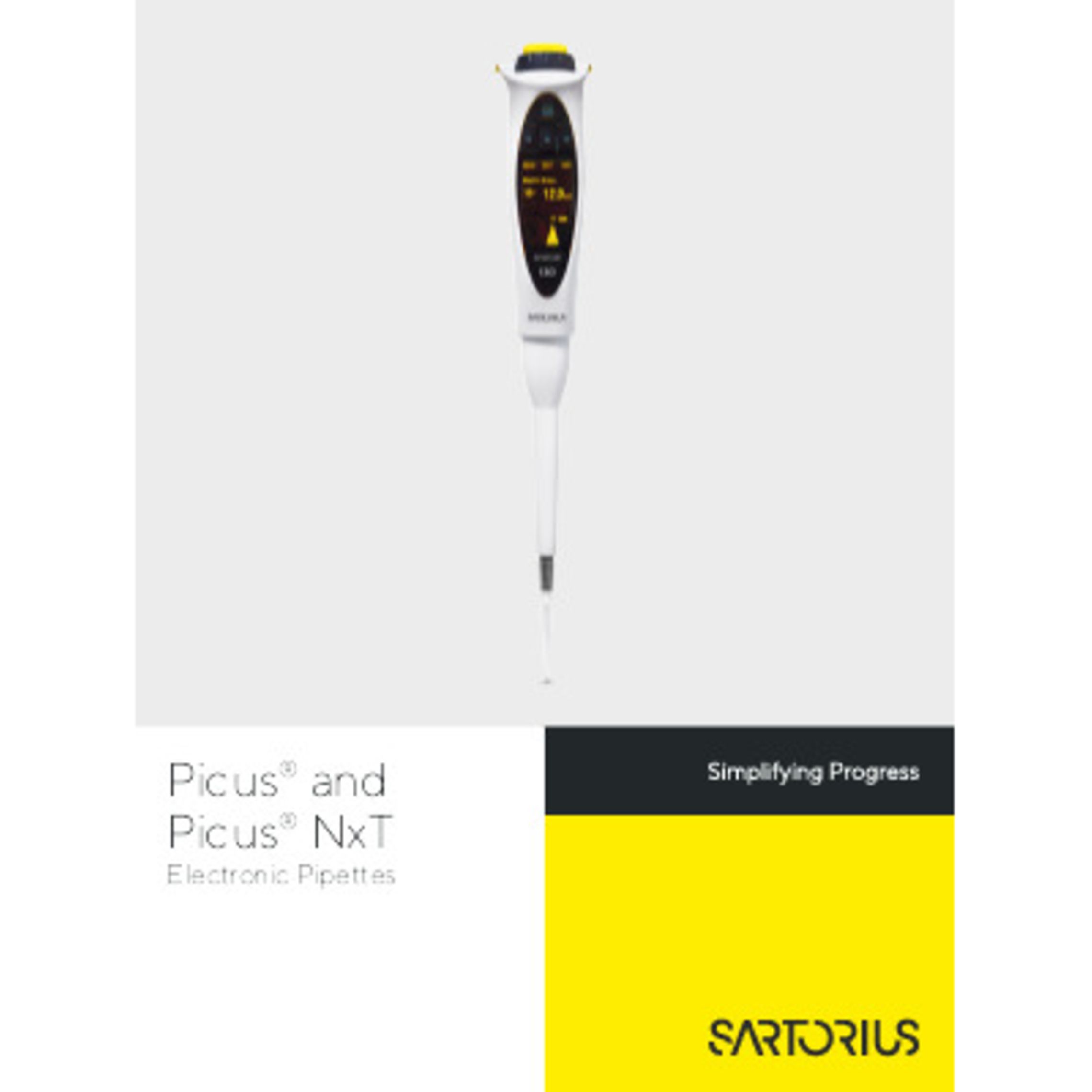 Picus® Nxt 電動ピペット｜資料｜ザルトリウス