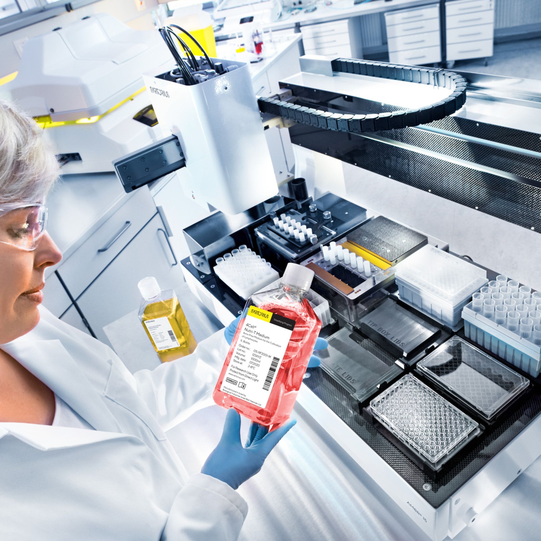 Cell Culture Media Manufacturing & Services | Sartorius