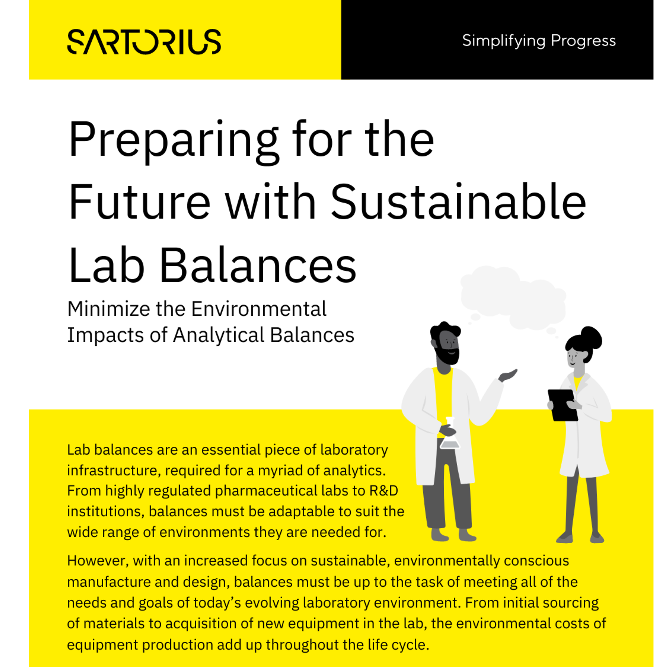 Preparing for the Future with Sustainable Lab Balances Infographic ...