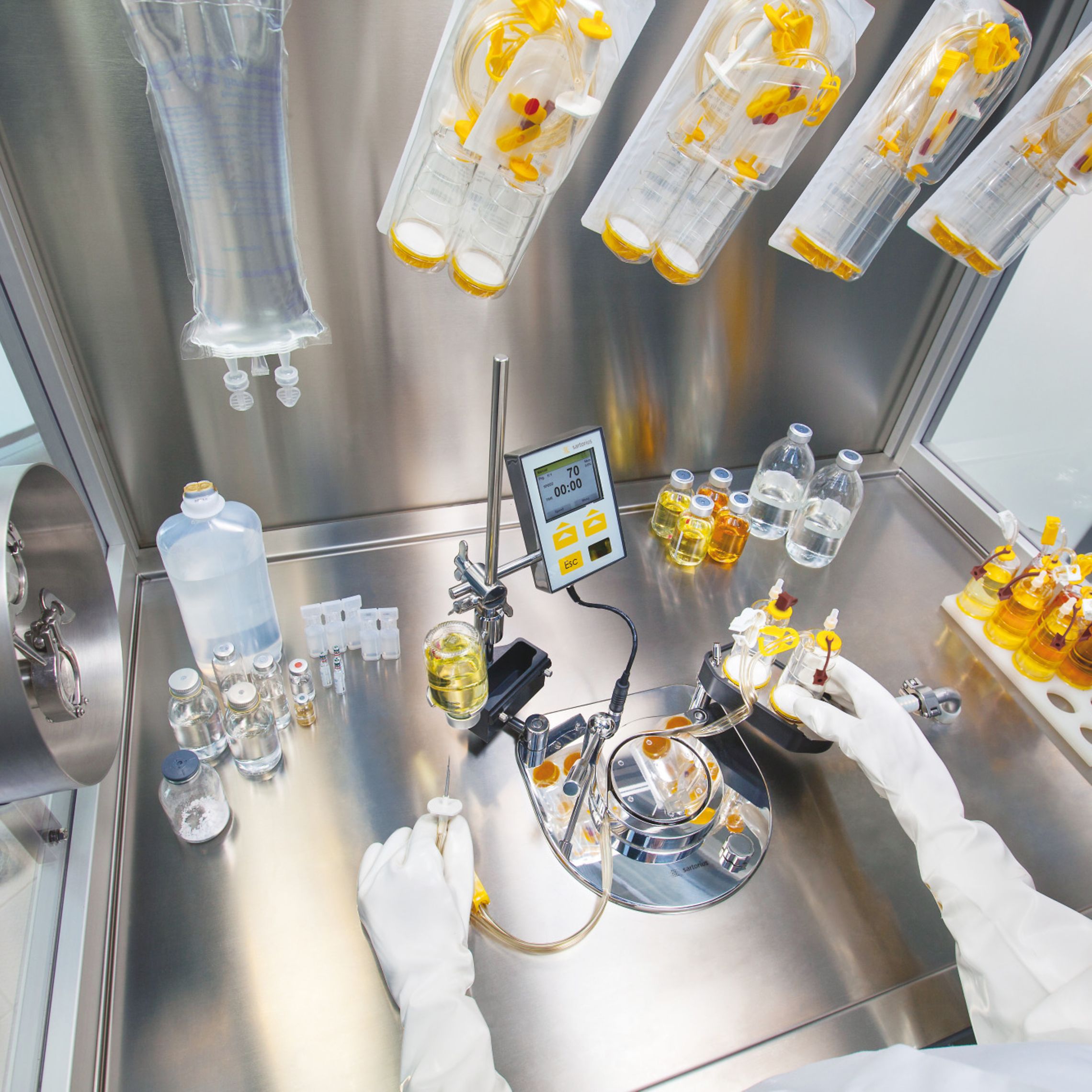 Sterility Testing for Pharma & Biotech | Sterisart® | Sartorius