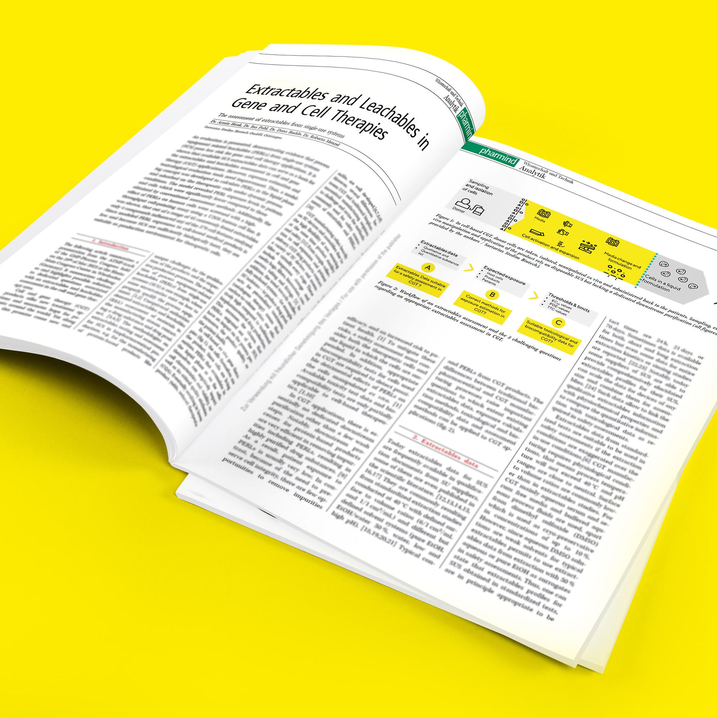 Extractables and Leachables in Gene and Cell Therapies