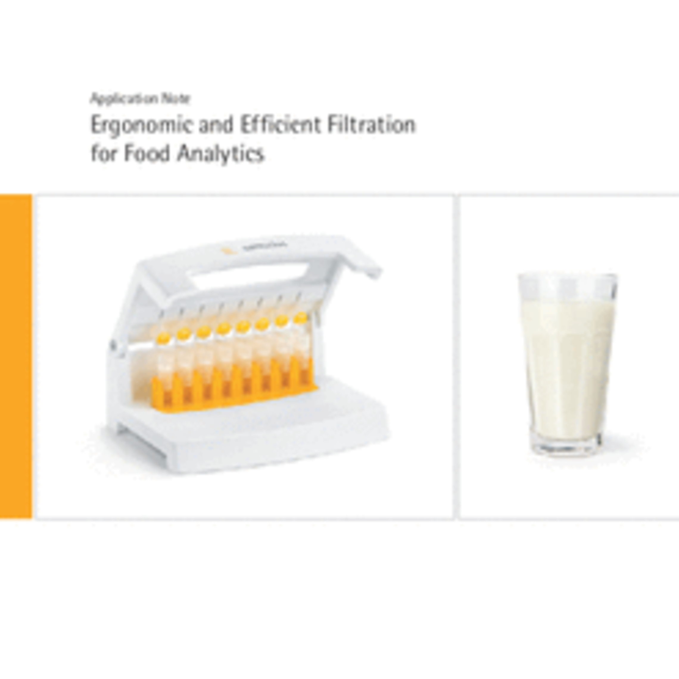 Filtration For Food Analytics App Note