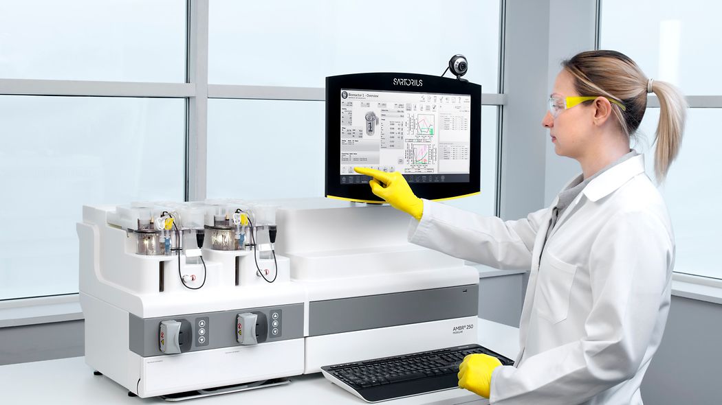 Ambr® 250 modular - Benchtop Bioreactor System | Sartorius