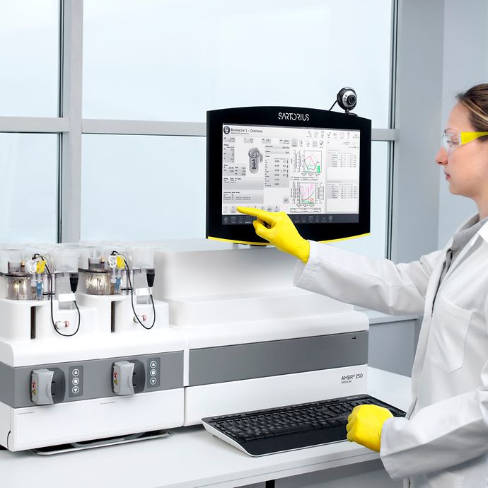 Ambr® 250 modular - Benchtop Bioreactor System | Sartorius