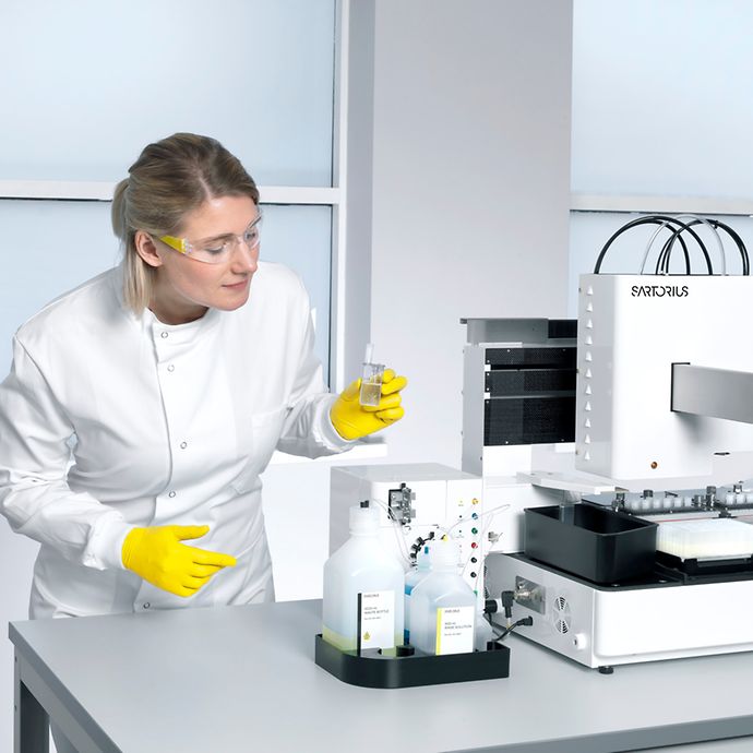 Ambr® analysis module - pH measurement | Sartorius