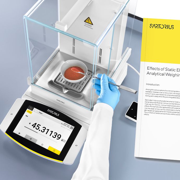 Effects of Static Electricity on Analytical Weighing