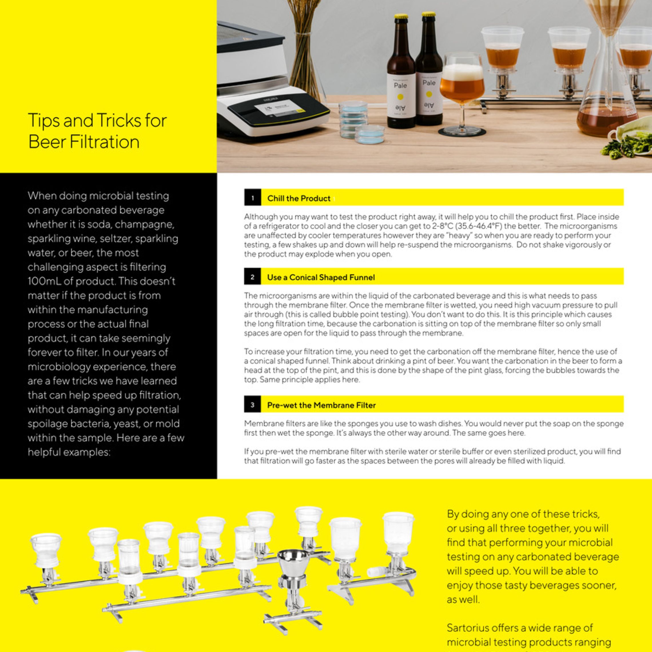 Tips & Tricks for Beer Filtration