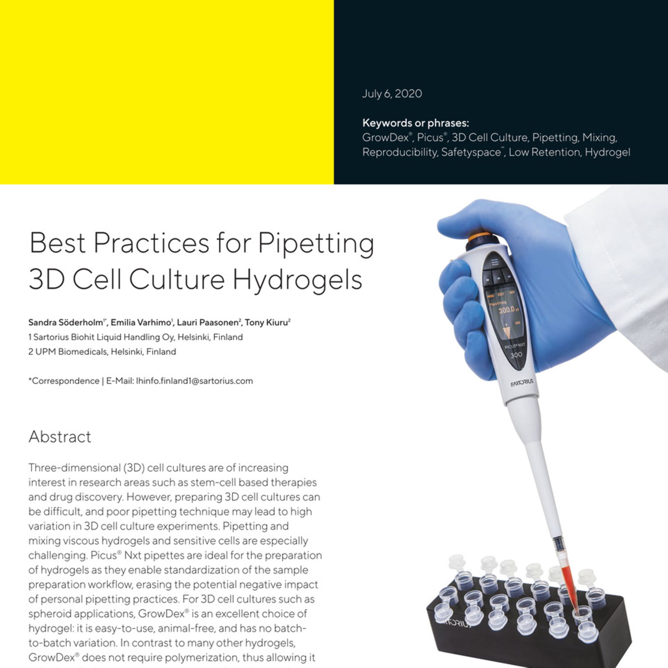Piston-Operated Volumetric Apparatus | Sartorius