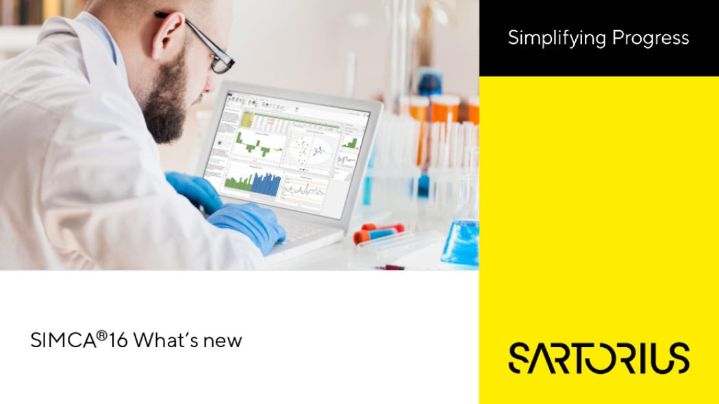 SIMCA® - Multivariate Data Analysis Software | Sartorius