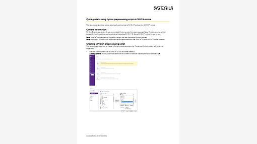 SIMCA®-online - Real-time Process Monitoring Software | Sartorius
