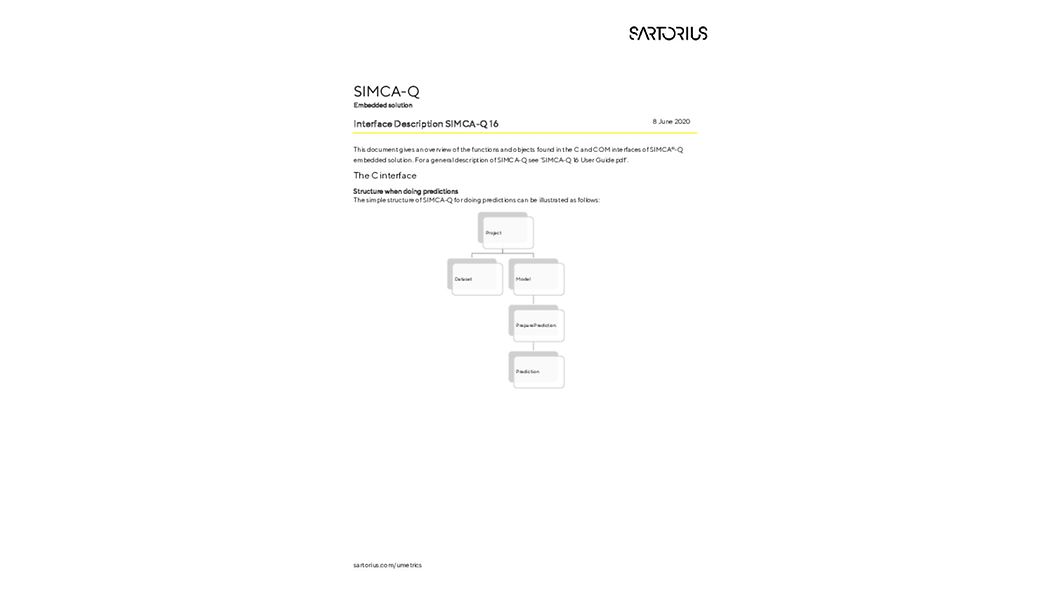 SIMCA®-Q Embedded Multivariate Data Analytics Software | Sartorius