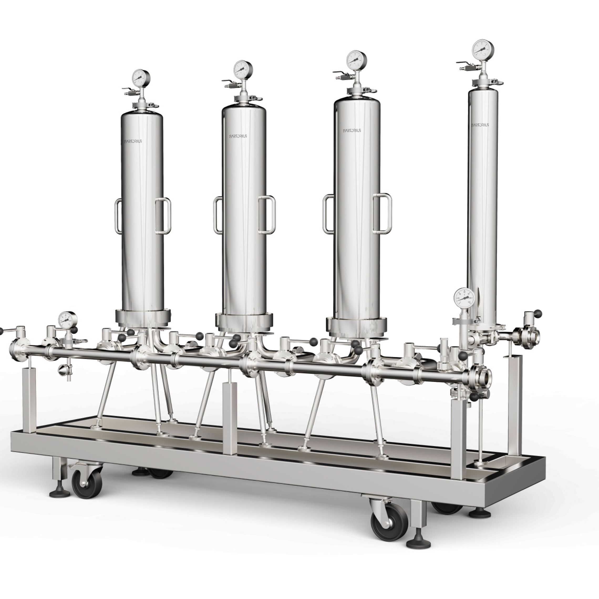 Manual Filtration Skid Systems - Essential Range | Sartorius