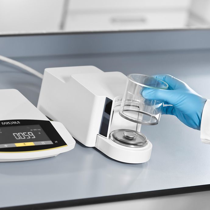 Lab Balance Stabilization & Automatic Levelling | Cubis® II | Sartorius
