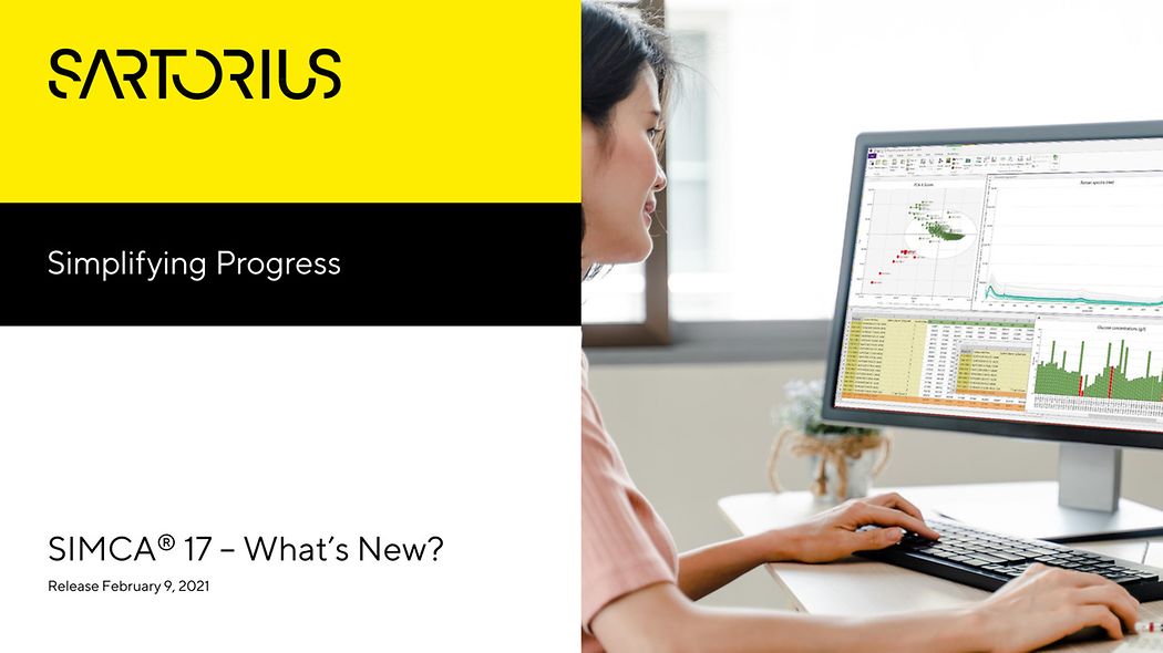 SIMCA® - Multivariate Data Analysis Software | Sartorius