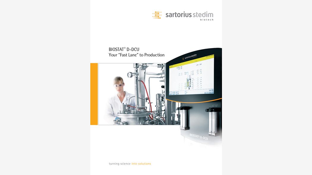 Biostat® D-DCU - Compact Bioprocess System | Sartorius