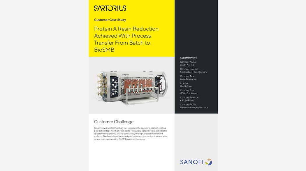 BioSMB多柱层析系统 | 赛多利斯中国
