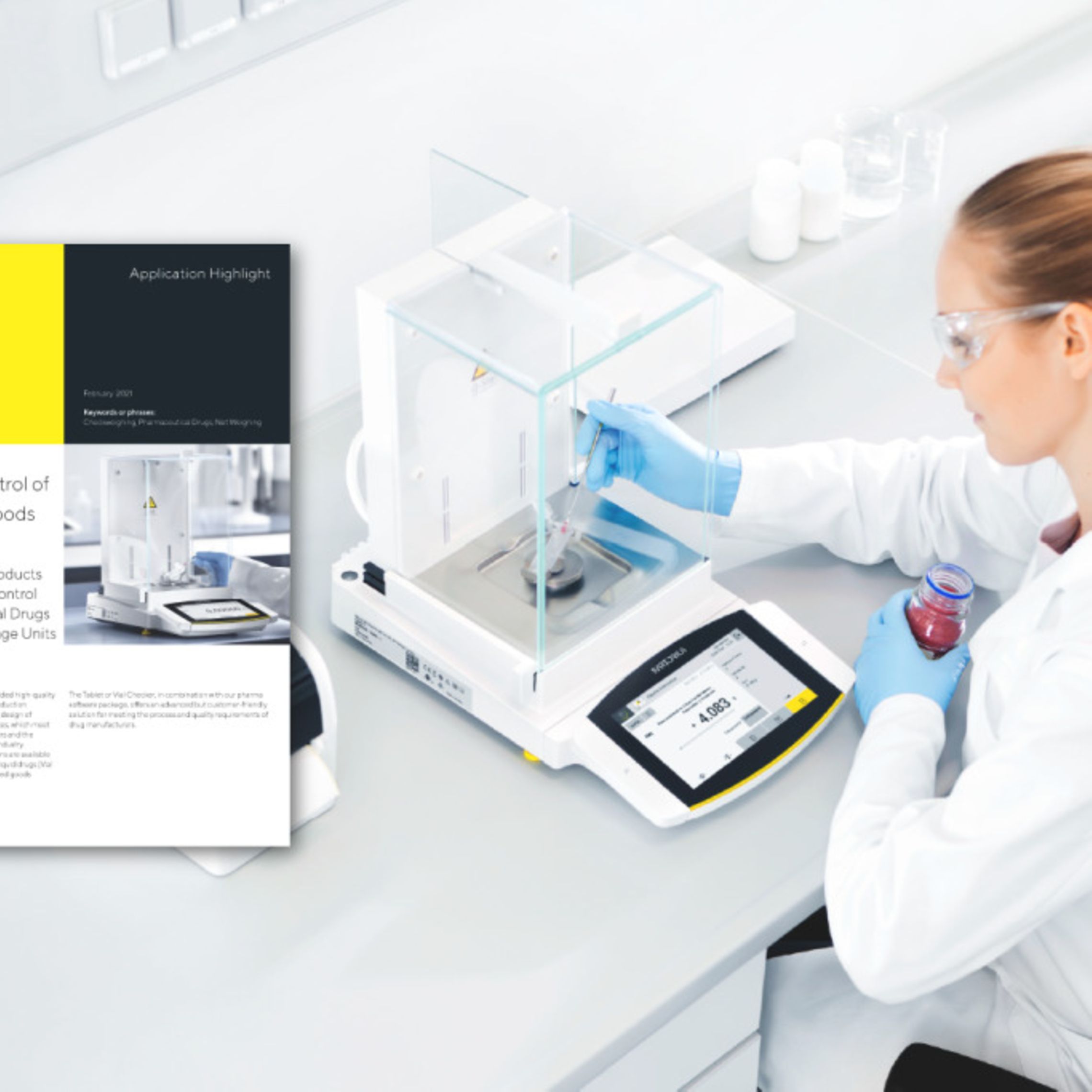Net Weight Control of Prepackaged Goods and Drugs Application Highlight ...