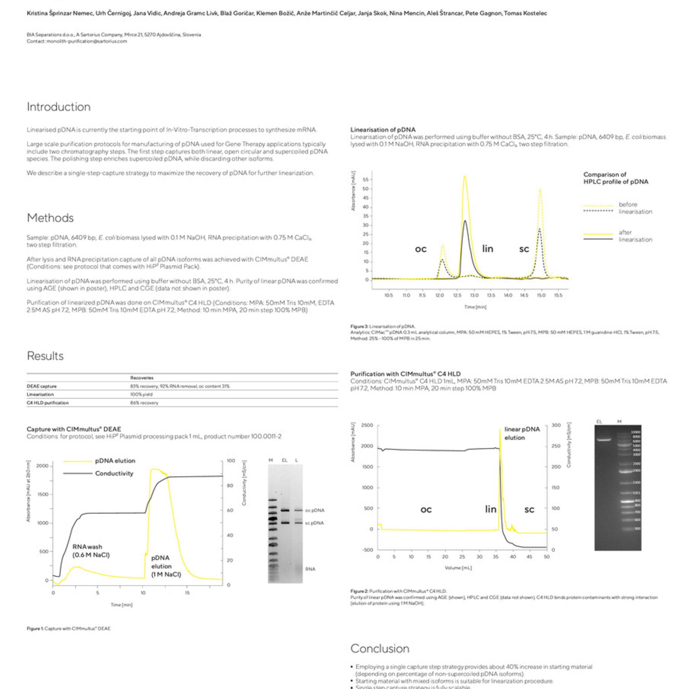 Preparation of Linear Plasmid DNA for in Vitro Transcription Reaction