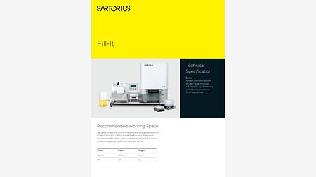 Fill-It Cryovial Filling System | Sartorius