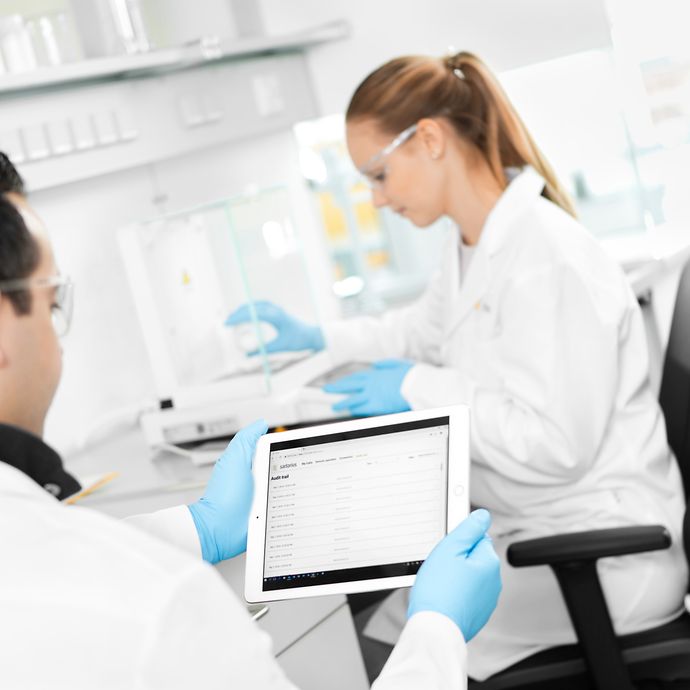 Cubis® II Lab Balance | Data Integrity | CFR Part 11 | Sartorius