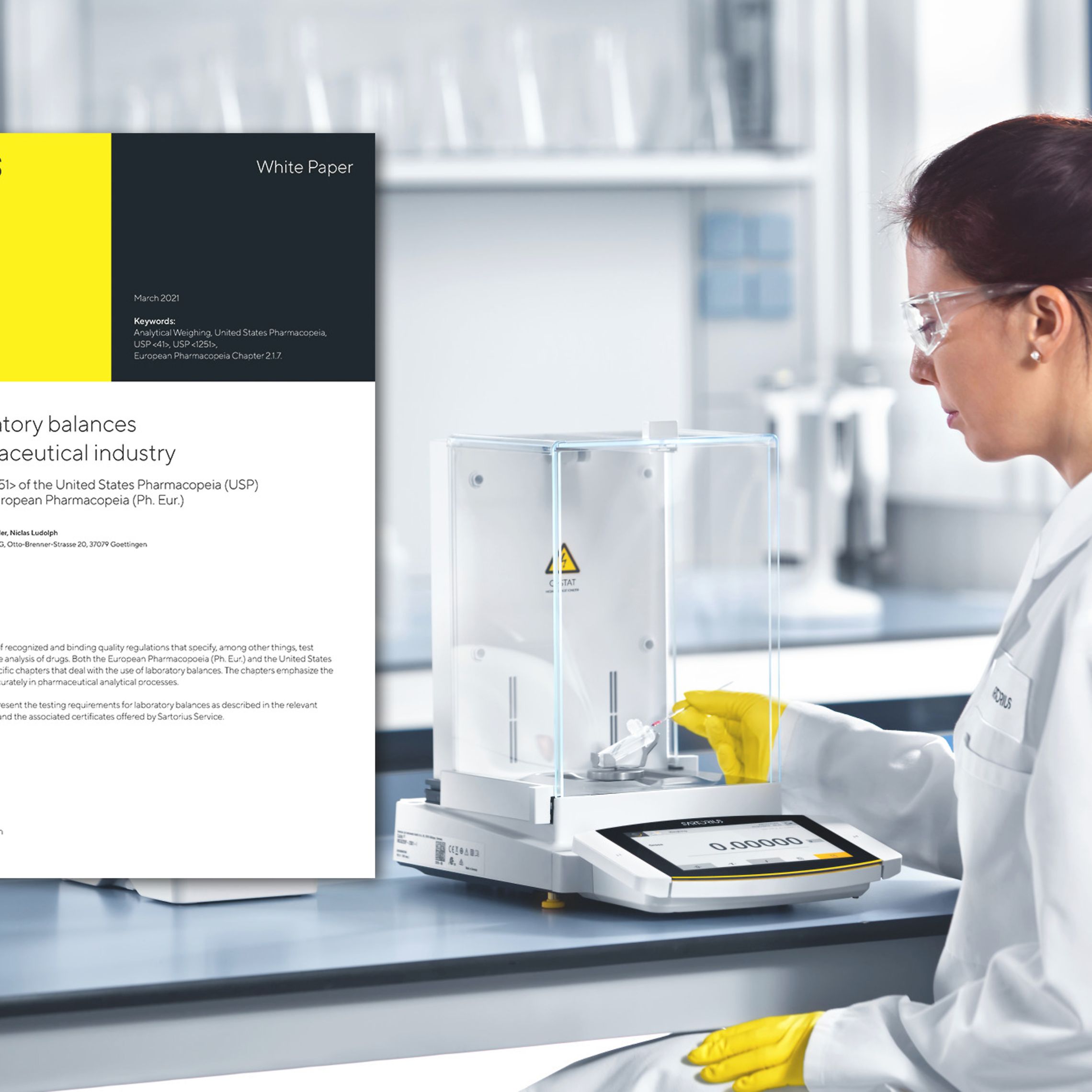 Use of Laboratory Balances in the Pharmaceutical Industry | Sartorius