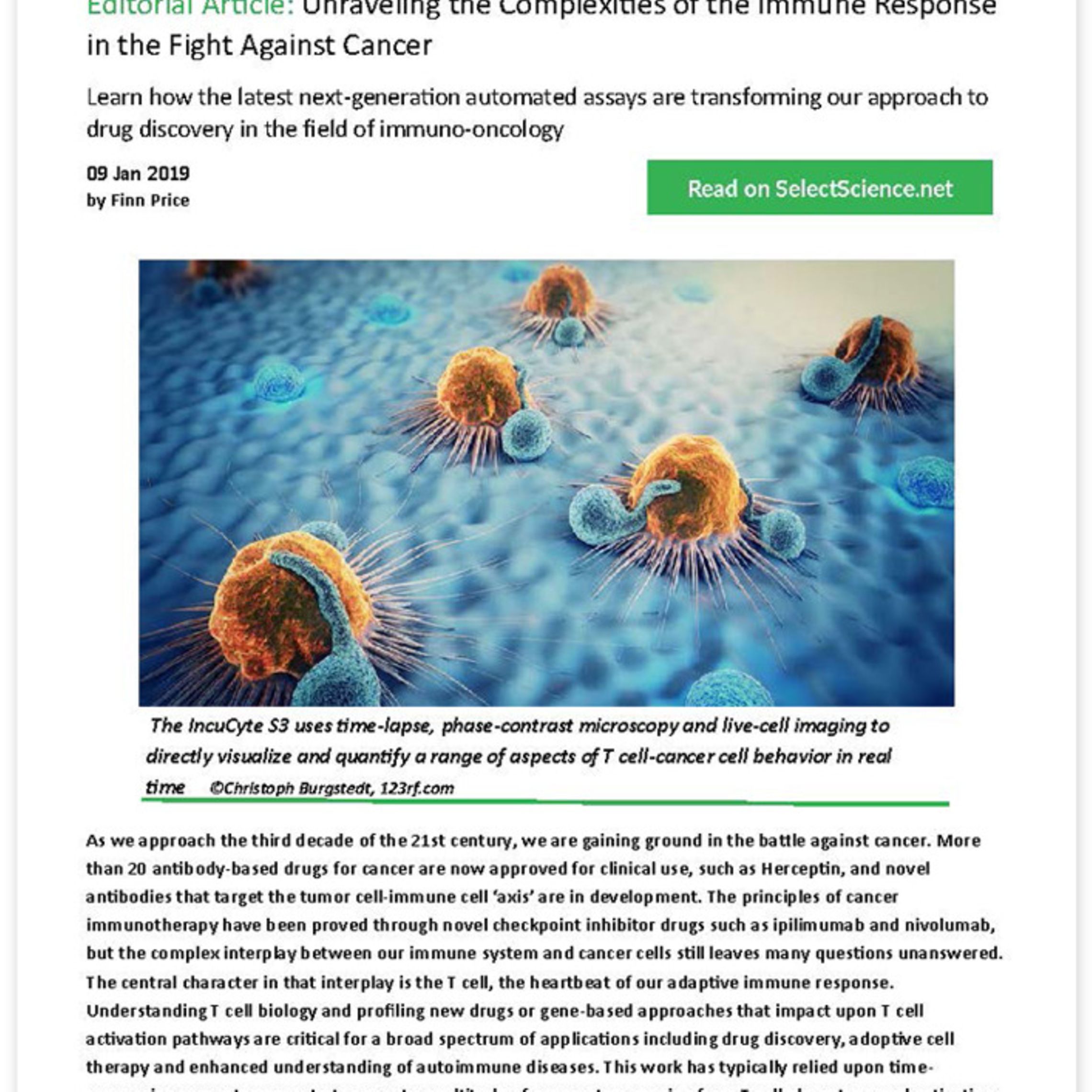 Editorial Article: Unraveling the Complexities of the Immune Response ...